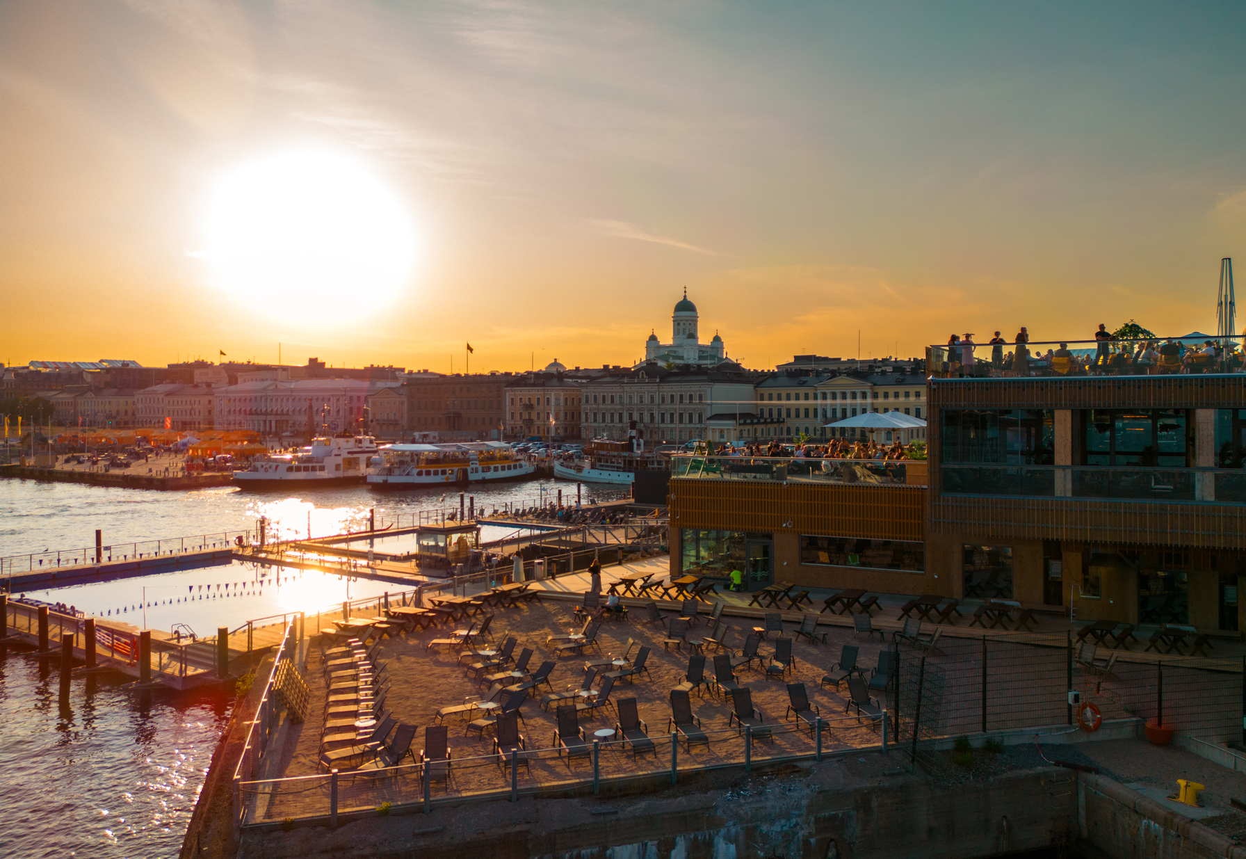 Allas Sea Pool Opens New Sauna World with Panoramic Helsinki Views ...
